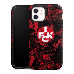 DeinDesign iPhone 12 mini Handy Panzer Handyh&uuml;lle robuste Outdoor H&uuml;lle Schutzh&uuml;lle matt 1. Fc Kaiserslautern 1. Fck Logo Tough Case