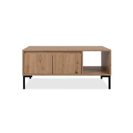 Finori Korsika 55B Couchtisch Holzwerkstoff Artisan Oak Braun/ Holzwerkstoff (Spanplatte)/