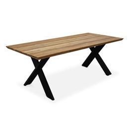 Sens-Line Hamilton Tisch Aluminium/teak 220x100 / /