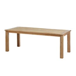 Diamond Garden Belmont Tisch Recycled Teak Eckig 90 - 210x90 cm Braun/Braun Recycled Teak/Recycled Teak