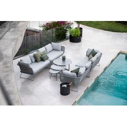 Cane-Line Horizon 2-Sitzer Modulsofa inkl.Kissensatz Grey