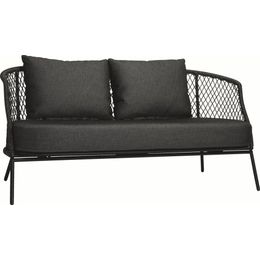 Stern Odea Lounge-Sofa Aluminium schwarz matt