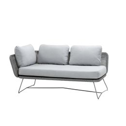 Cane-Line Horizon 2-Sitzer Modulsofa inkl.Kissensatz Light Grey