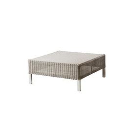 Cane-Line Connect Hocker Taupe/Taupe Stahl/Cane-Line Faser