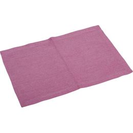 Stern Tischsets 6er Packung ca. 48x33 cm 100% Polyacryl Pink