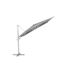 Kettler Easy Swing Ampelschirm Aluminium/Polyester 300x300 cm UPF50+ Silber/Charcoal