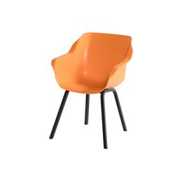 Hartman Sophie Element Diningsessel Indian Orange Aluminium/Kunststoff