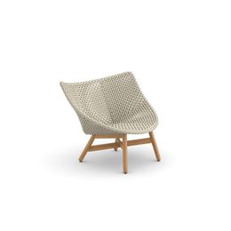 DEDON MBRACE Lounge Sessel Teak Sea Salt