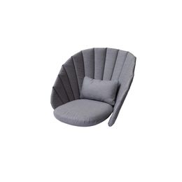 Cane-Line Peacock Kissenset für Loungesessel Grey