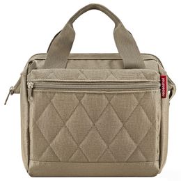 Reisenthel® Henkeltasche Travelling, Nylon, braun, rhombus olive