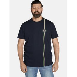 CHARLES COLBY T-Shirt EARL SULLIVAN im sportlichen Stil, blau, XL (56/58), dunkelblau