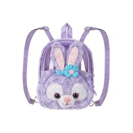 GalaxyCat Daypack Plüsch Ita bag Mini Rucksack mit transparentem Sichtfenster im StellaL