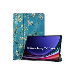 Lobwerk Tablet-Hülle Schutzhülle für Samsung Tab Galaxy S9 Ultra SM-X910 SM-916B 14.6 Zoll