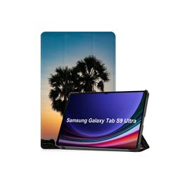 Lobwerk Tablet-Hülle Schutzhülle für Samsung Tab Galaxy S9 Ultra SM-X910 SM-916B 14.6 Zoll