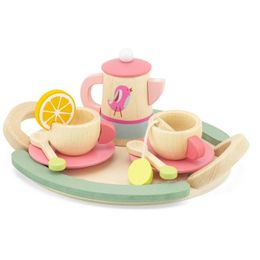 Ulysse Couleurs d'Enfance Spielküche Geschirrset Tee-Set 11-teilig Puppengeschirr Spielküchenzubehör