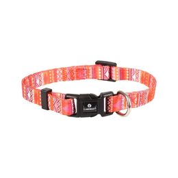 Flamingo Hunde-Halsband Halsband Syb orange/rosa/weiß