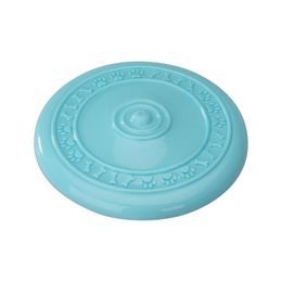 Europet-Bernina Spielknochen Hundespielzeug Gummi Frisbee Mint blau