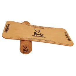 RollerBone Balanceboard RollerBone Balance-Board Set natürliches Material Ahorn Holz & Kork