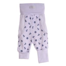 La Bortini Schlupfhose Hose Mitwachshose für Babys und Kinder 44 50 56 62 68 74 80 86 92 98 gemustert