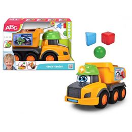 ABC-Dickie-Simba Spielzeug-Baumaschine Kleinkindspielzeug LKW Harry Hauler LKW mit 3 Rasselformen 204115008