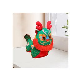 Rutaqian Tierkuscheltier 2024 Chinese Dragon Plush Puppenjahr Neujahrsgeschenk