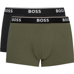 BOSS Pants, 2er-Pack, Logo-Bund, für Herren, grün, L