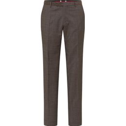 CG Anzughose, Slim-Fit, Bügelfalte, für Herren, braun, 54