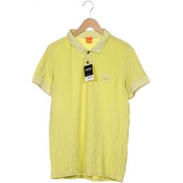BOSS Orange Herren Poloshirt, gelb