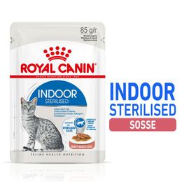 Royal Canin Indoor Sterilised Adult in Soße 12x85 g