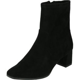 Caprice Stiefeletten, Blockabsatz, Velours, für Damen, schwarz, 37