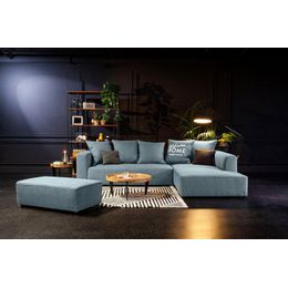 Tom Tailor HOME Hockerbank HEAVEN CASUAL/STYLE, aus der COLORS COLLECTION, Breite 109 cm, blau