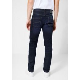 Street One MEN Slim-fit-Jeans 5-Pocket-Style, blau