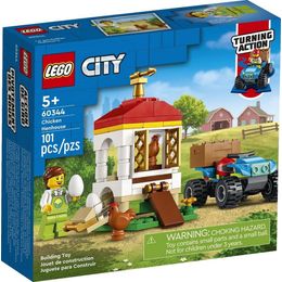 Lego® Konstruktionsspielsteine Lego® City 60344 Hühnerstall