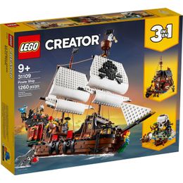 Lego® Konstruktionsspielsteine Lego® Creator 31109 Piratenschiff
