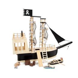 Tchibo small foot Piratenschiff - Schwarz - Kinder