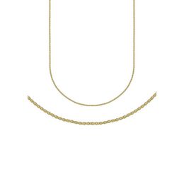 Firetti Goldkette Schmuck Geschenk Gold 333 Rundankerkette, ca. 1,1 mm breit, Made in Germany, gelb|goldfarben