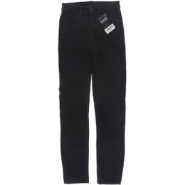 MONKI Damen Jeans, schwarz, Gr. 24