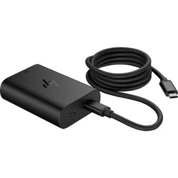 HP 65 W GaN USB-C Notebook-Netzteil Universal, 5-20 Volt, Schwarz