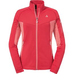 Schöffel Fleecejacke, Stehkragen, für Damen, rot, 38