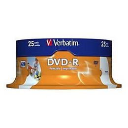 Verbatim - DVD-R x 25 - 4.7 GB - Speichermedium