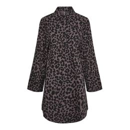 Pieces Kleid 'OLEO' Damen Größe 34 dunkelgrau / schwarz Winterkleid