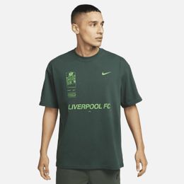 Liverpool FC Nike Max90 Fußball-T-Shirt für Herren - Grün