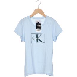 Calvin Klein Jeans Damen T-Shirt, hellblau