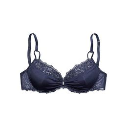 Marie Claire Push-up-BH blau Gr. 70A. Mit Bügel