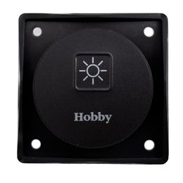 HOBBY Bedienpanel klein anthrazit EL504 mit 1 Taster (2014 - 2025)