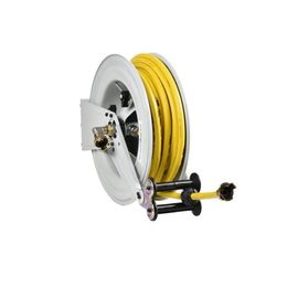Ebinger Automatik-Schlauchaufroller OSM 410; Stahl lackiert; PVC-Gewebschlauch