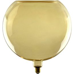 Segula LED-Leuchtmittel LED Floating Globe 300 gold, E27, 1 St., Extra-Warmweiß, LED Floating Globe 300 gold, E27, 5W, CRI 90, dimmbar, goldfarben