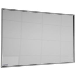 VASNER Infrarotheizung Zipris S 900, 900 W, Spiegelheizung mit Titan-Rahmen, grau