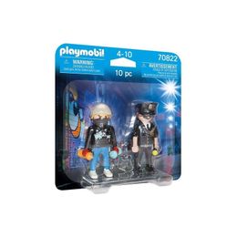 Playmobil Duo Pack - DuoPack Policeman and Street Artist incl. spray cans and flashlight