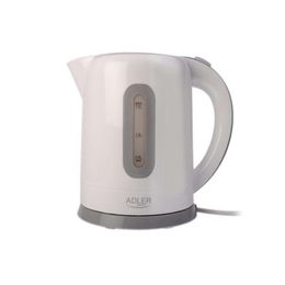 ADLER Wasserkocher Electric Kettle - Weiß - 2200 W